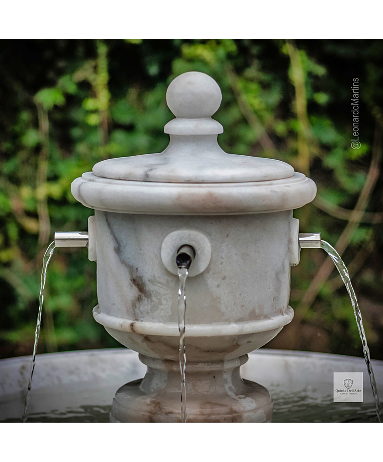 Fonte Parisienne Mármore Branco 120cm - FMP360. Compre já!